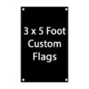 3 x 5 Foot Custom Printed Flag - Jolly Roger Flags